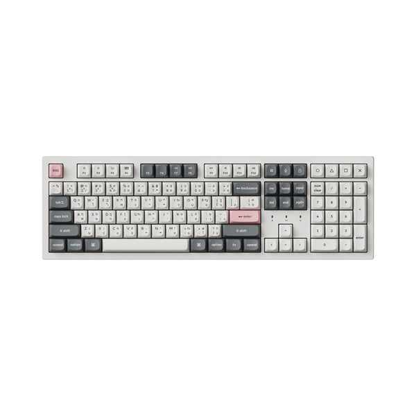 คีย์บอร์ดเสียงเงียบ Keychron K10 ZMK Silent Wireless Mechanical