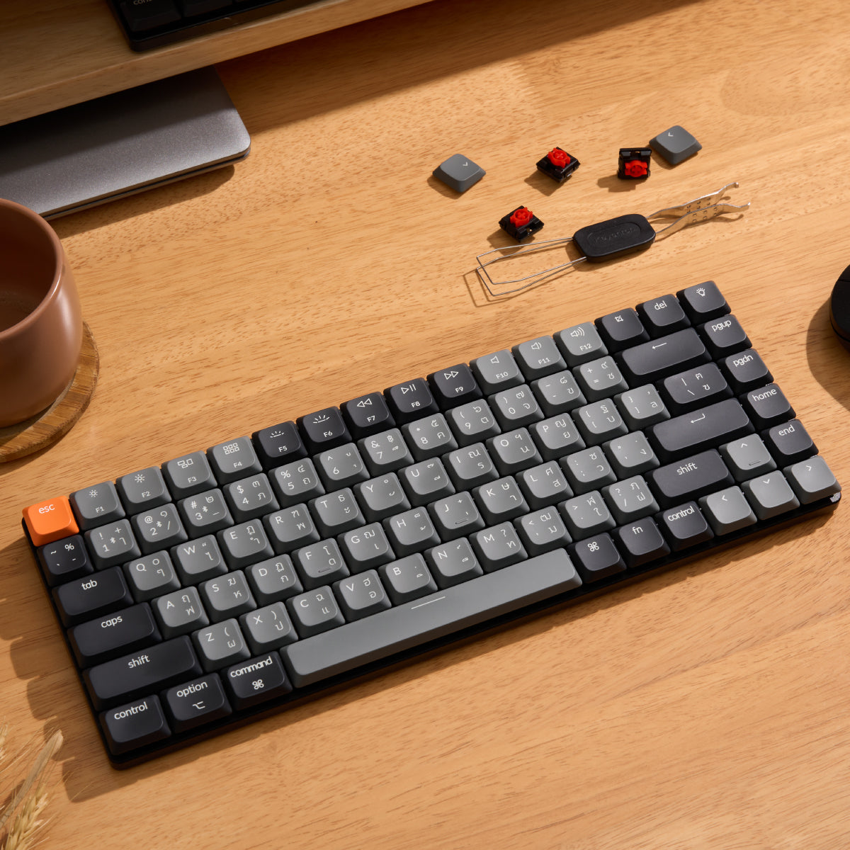 ล็อคสีไฟ Rgb Keyboard เฉพาะปุ่มด้วย Per-Key RGB | Keychron Thailand