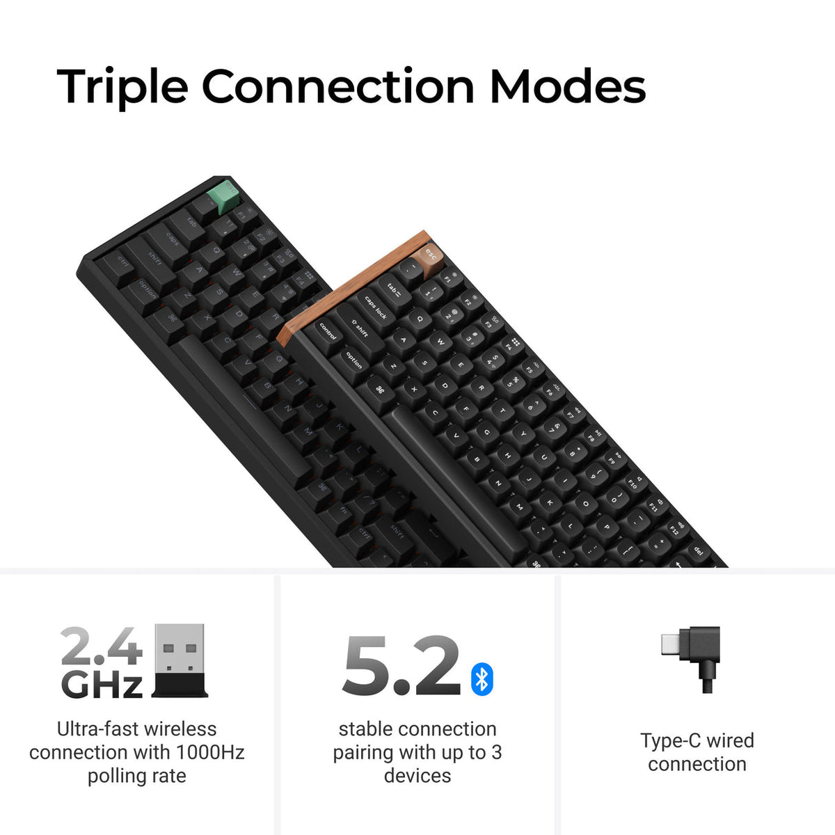 Keychron K6 TMR Wireless Magnetic Switch Custom Keyboard