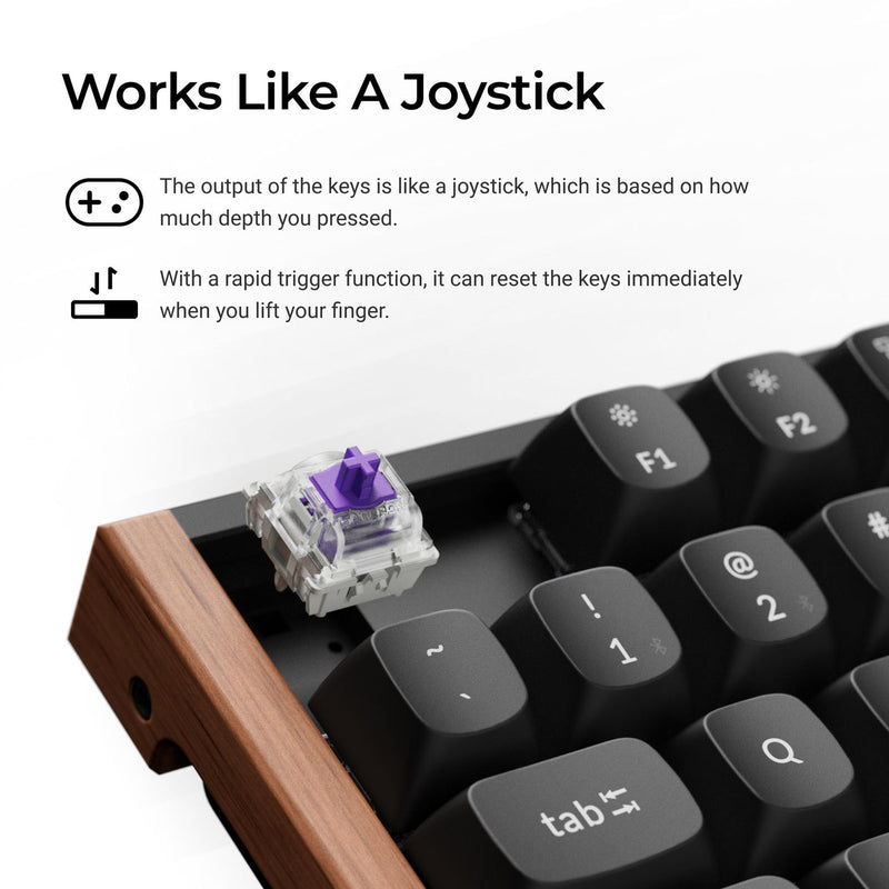 Keychron K8 TMR Wireless Magnetic Switch Custom Keyboard