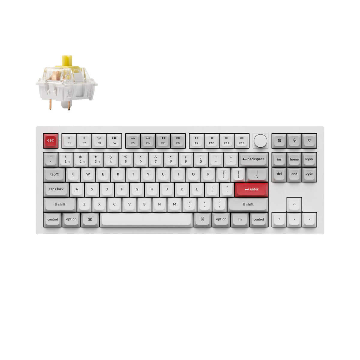 Keychron Q3 Pro Custom Mechanical Keyboard คัสต้อมแมคคานิคอลคีย์บอร์ด ...