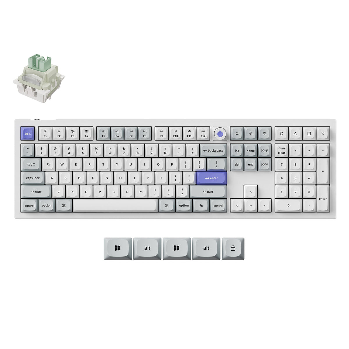 Keychron Q6 HE 8K Magnetic TMR Switch Keyboard | Keychron Thailand