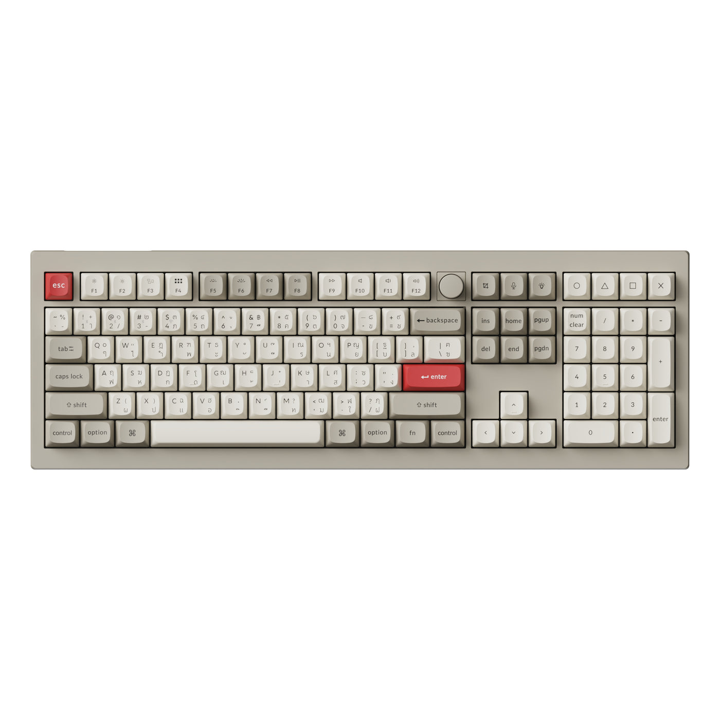 Keychron V6 Max QMK/VIA Wireless Custom Mechanical Keyboard | Keychron ...