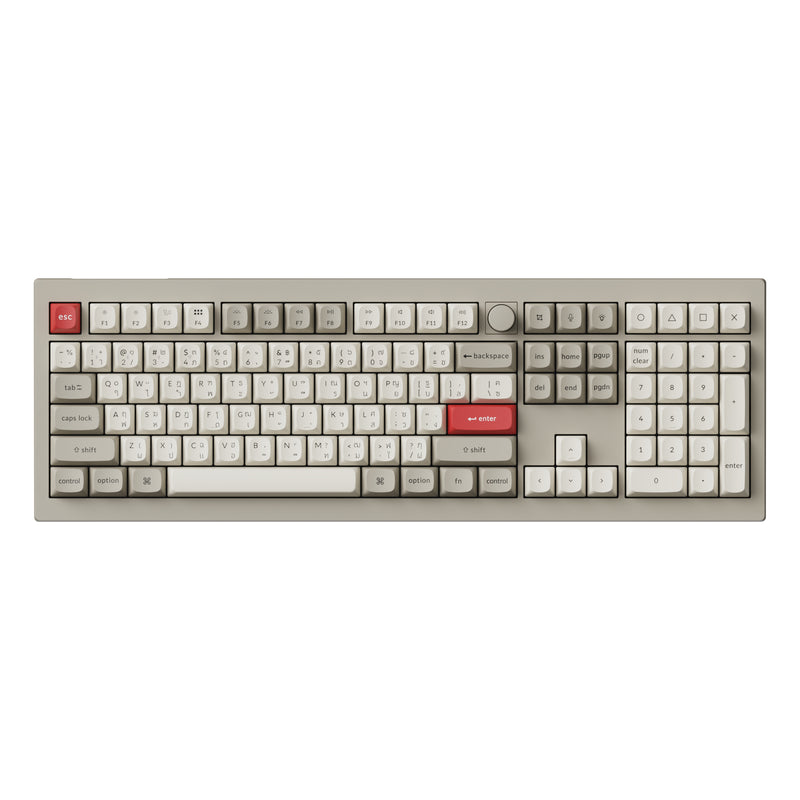 Keychron V6 Max QMK/VIA Wireless Custom Mechanical Keyboard | Keychron ...