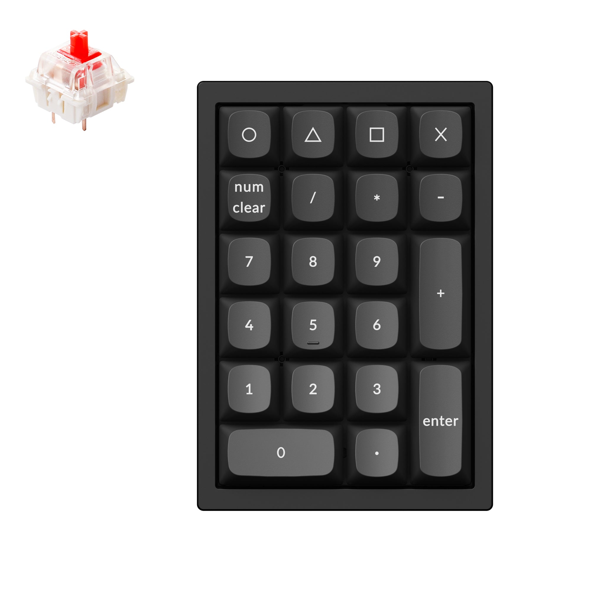 Keychron Q0 Custom Number Pad คัสต้อมแมคคานิคอลคีย์บอร์ด (QMK/VIA)
