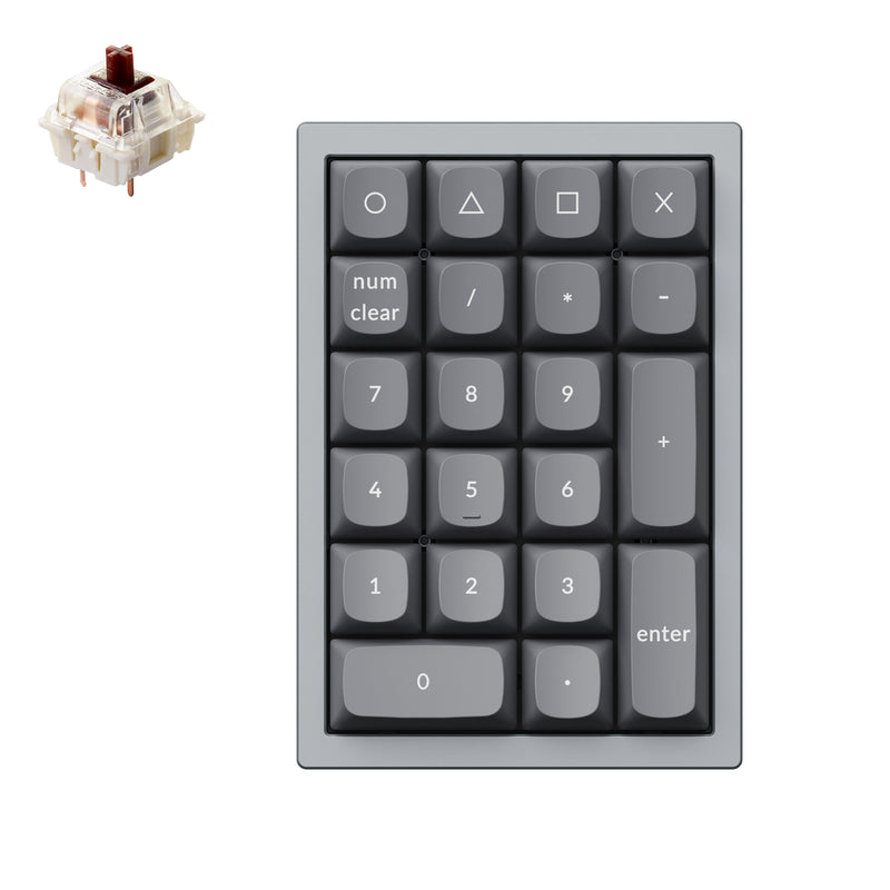 Keychron Q0 Custom Number Pad คัสต้อมแมคคานิคอลคีย์บอร์ด (QMK/VIA)