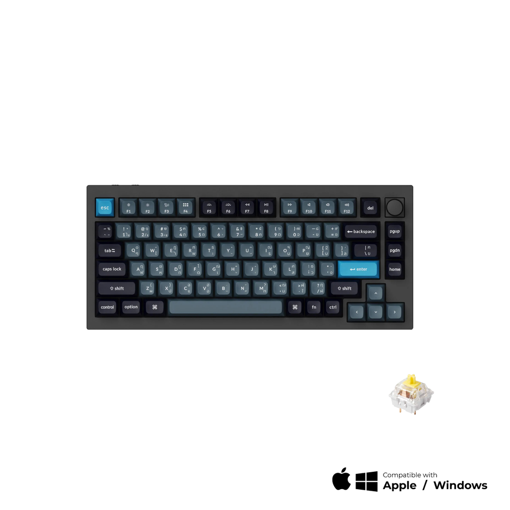 Keychron Q1 Pro Custom Mechanical Keyboard คัสต้อมแมคคานิคอลคีย์บอร์ด ...